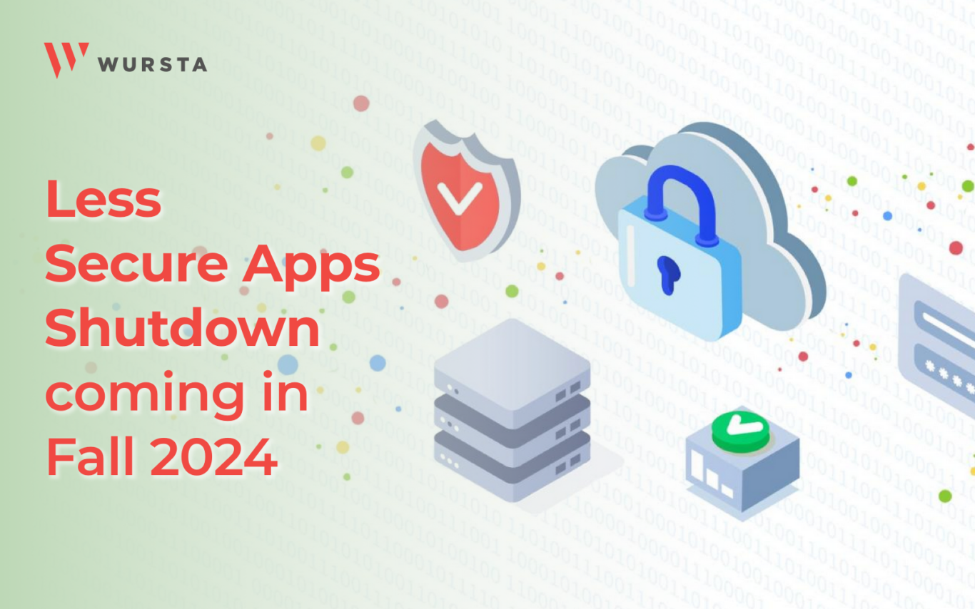 Less Secure Apps Shutdown coming in Fall 2024 - The Wursta Corporation